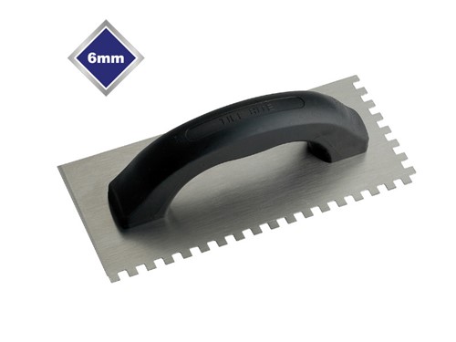 Tile Rite Square Noted Economy Hand Trowel 6mm Turnbull Tile Rite Square Noted Economy Hand Trowel 6mm Turnbull Turnbull