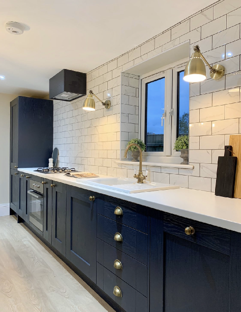 Symphony classic kitchen in contemporary colours | Kitchen Case Study